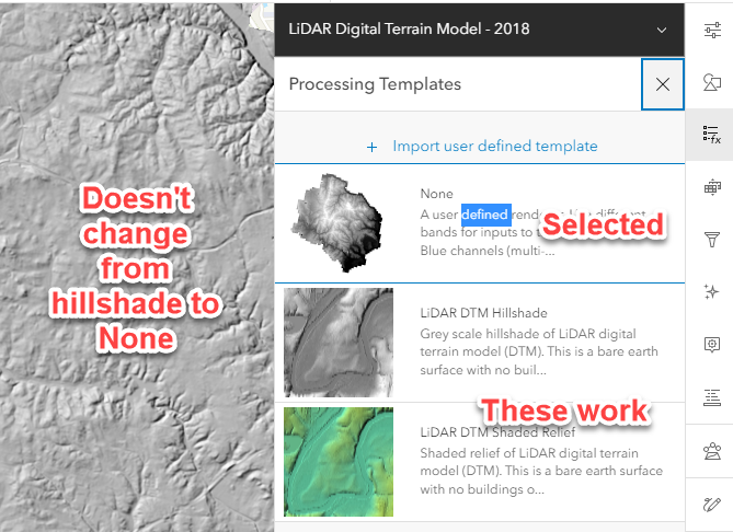 Solved: Map Viewer Does not Change Image Service Processin... - Esri ...