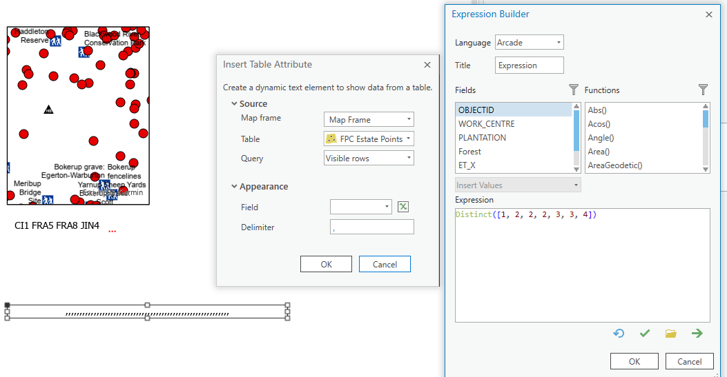 Arcade Function To Show Unique Values Remove Dupl Esri Community
