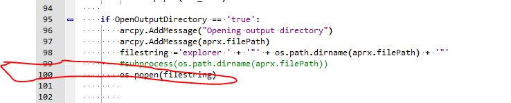 Scripting tool does not return line error consiten... - Esri Community