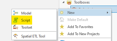 Crear un toolbox con una versión de ArcGIS Pro inf... - Esri Community
