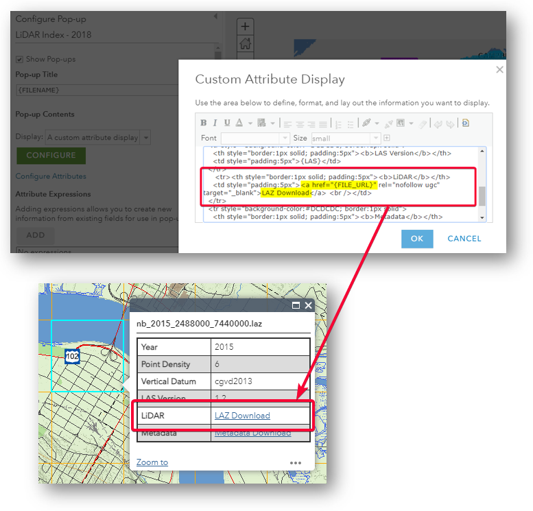 Show feature attachments as links not available - Esri Community