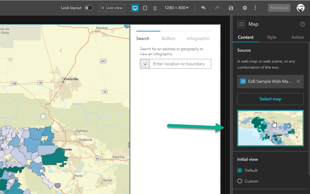 How to create an Experience Builder application wi... - Esri Community