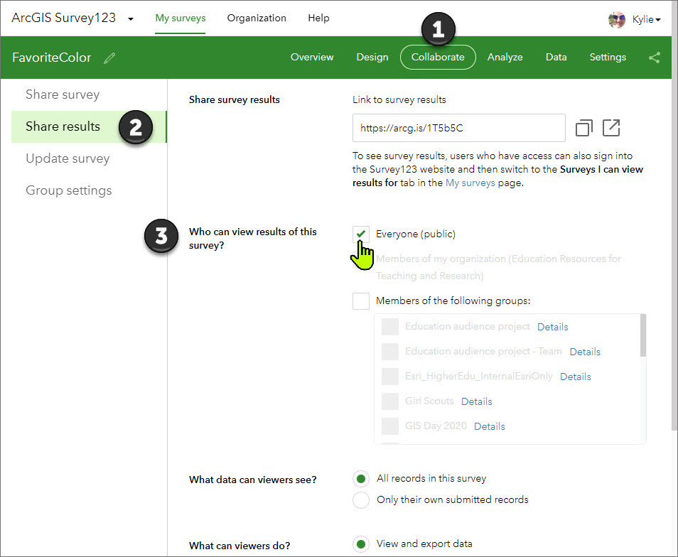 Map Survey123 data - Esri Community