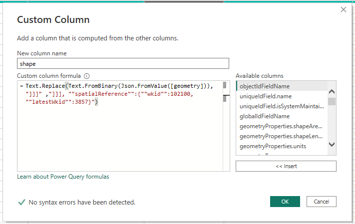 Shape in Geojson - Esri Community