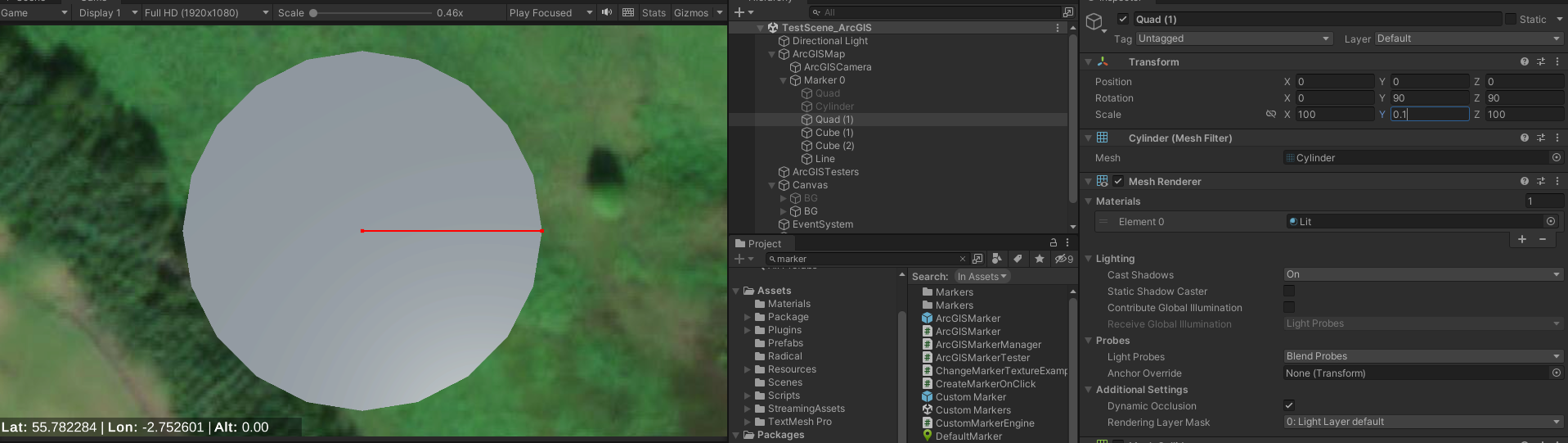 Scaling Gameobjects to N meters - Esri Community