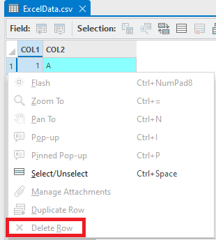 Edit CSV using attribute table - Esri Community