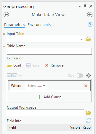 Difference between Make Query Table vs. Make Table... - Esri Community