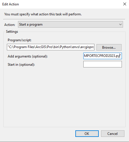 Solved: Got Error when run Window Task Scheduler - Python:... - Esri Community