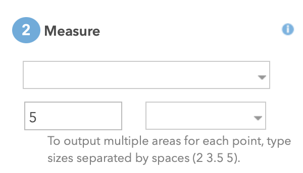 Create Drive-Time Areas Measures dropdown in 11.0 - Esri Community