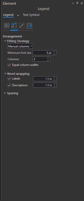 Solved: Manual Columns in Layout Legend ArcGIS Pro - Esri Community