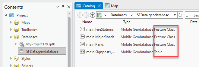 Catalog View — Indicate if object is a database vi... - Esri Community