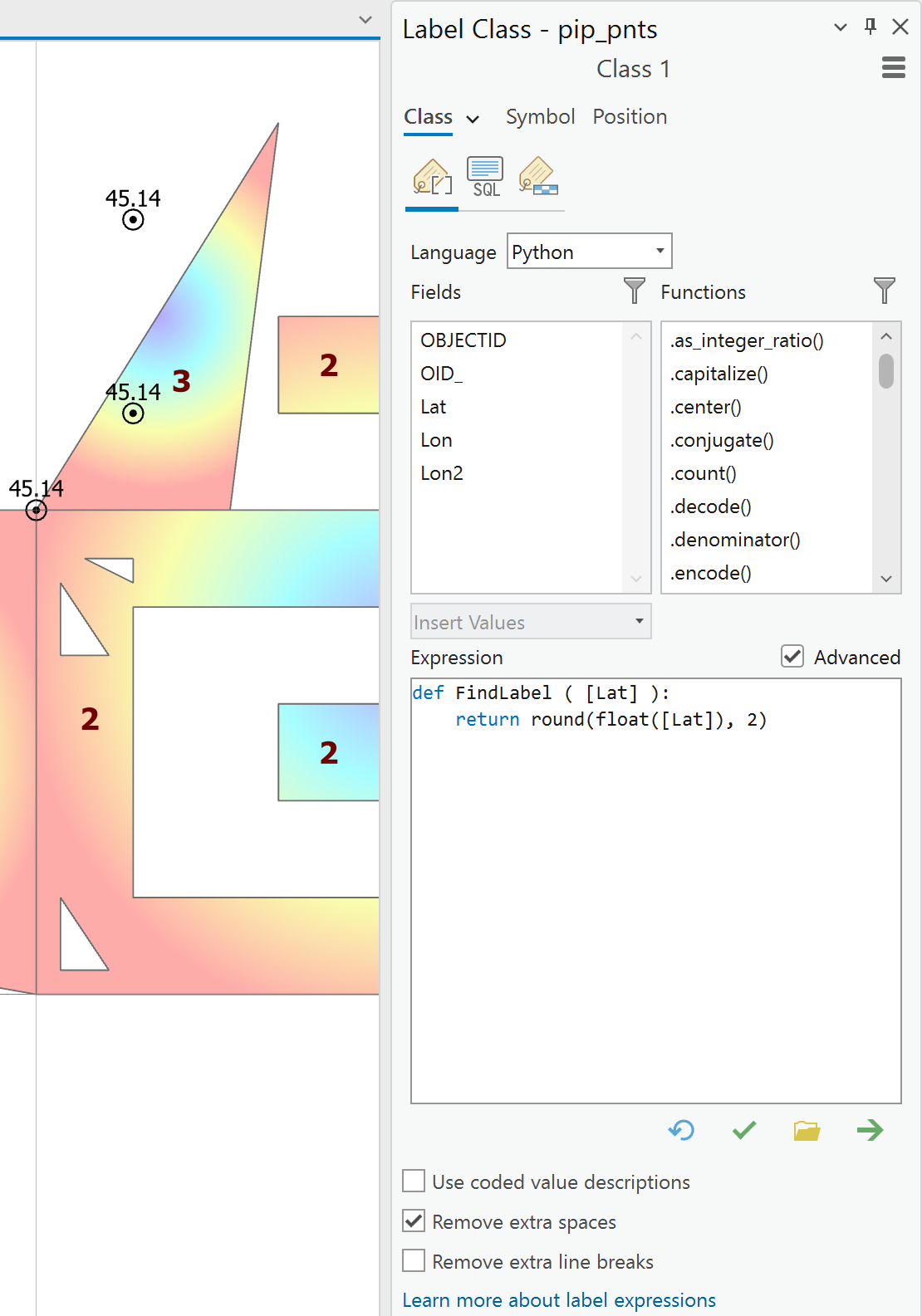 Solved: Custom decimals in labels - Esri Community