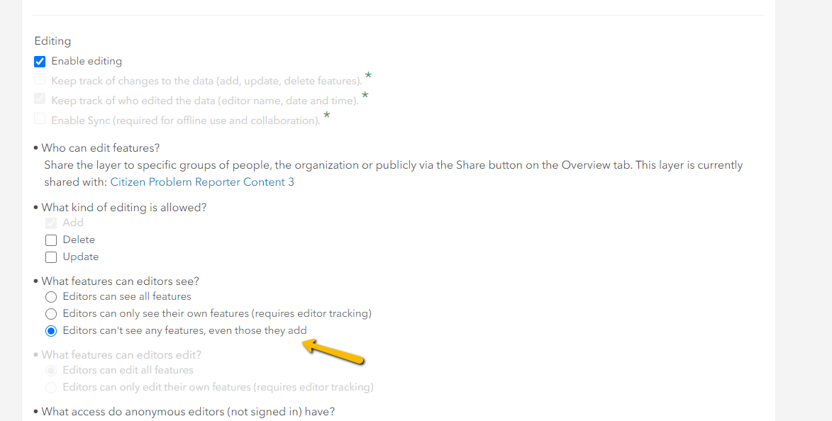 Solved: Modifying Citizen Problem Reporter's Visible Repor... - Esri Community