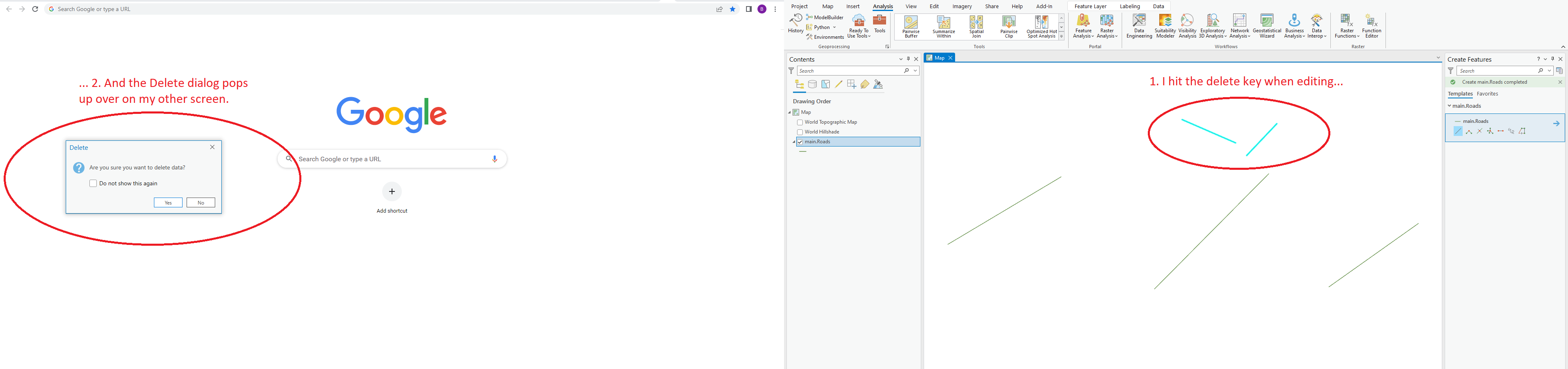 Open dialog on same screen as ArcGIS Pro - Esri Community