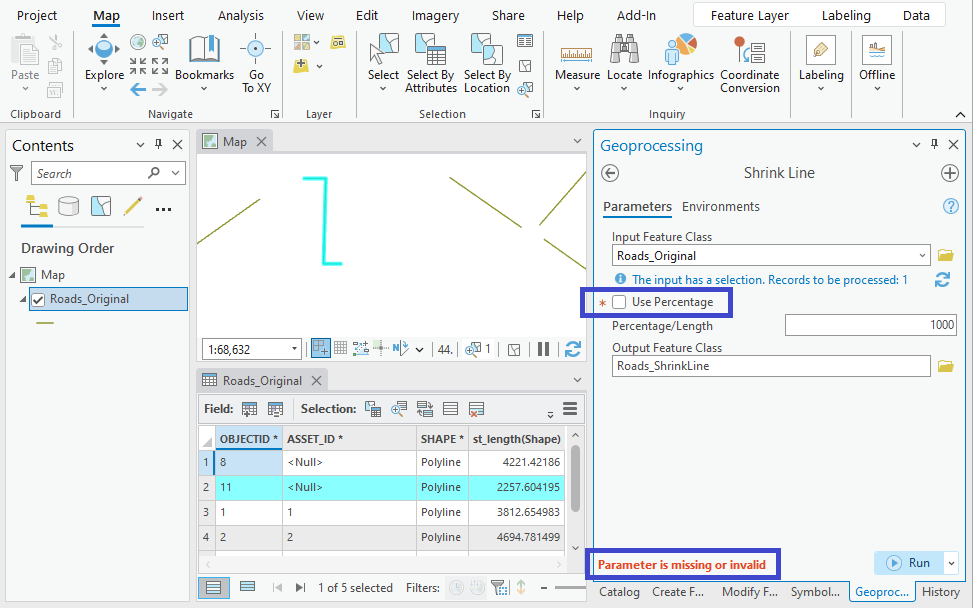 Shrink Lines — GP Tool - Esri Community