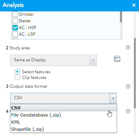 Extract data from ArcGIS Web App - Esri Community