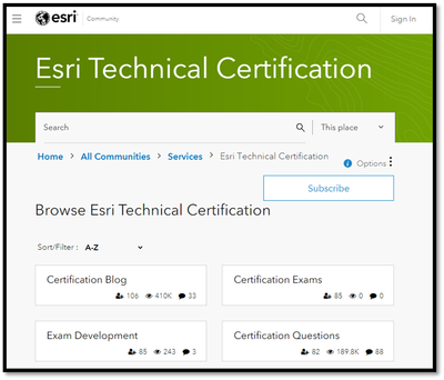Stay Connected | Esri Technical Certification