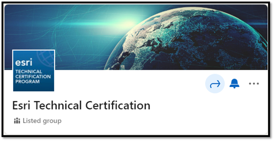 Stay Connected | Esri Technical Certification