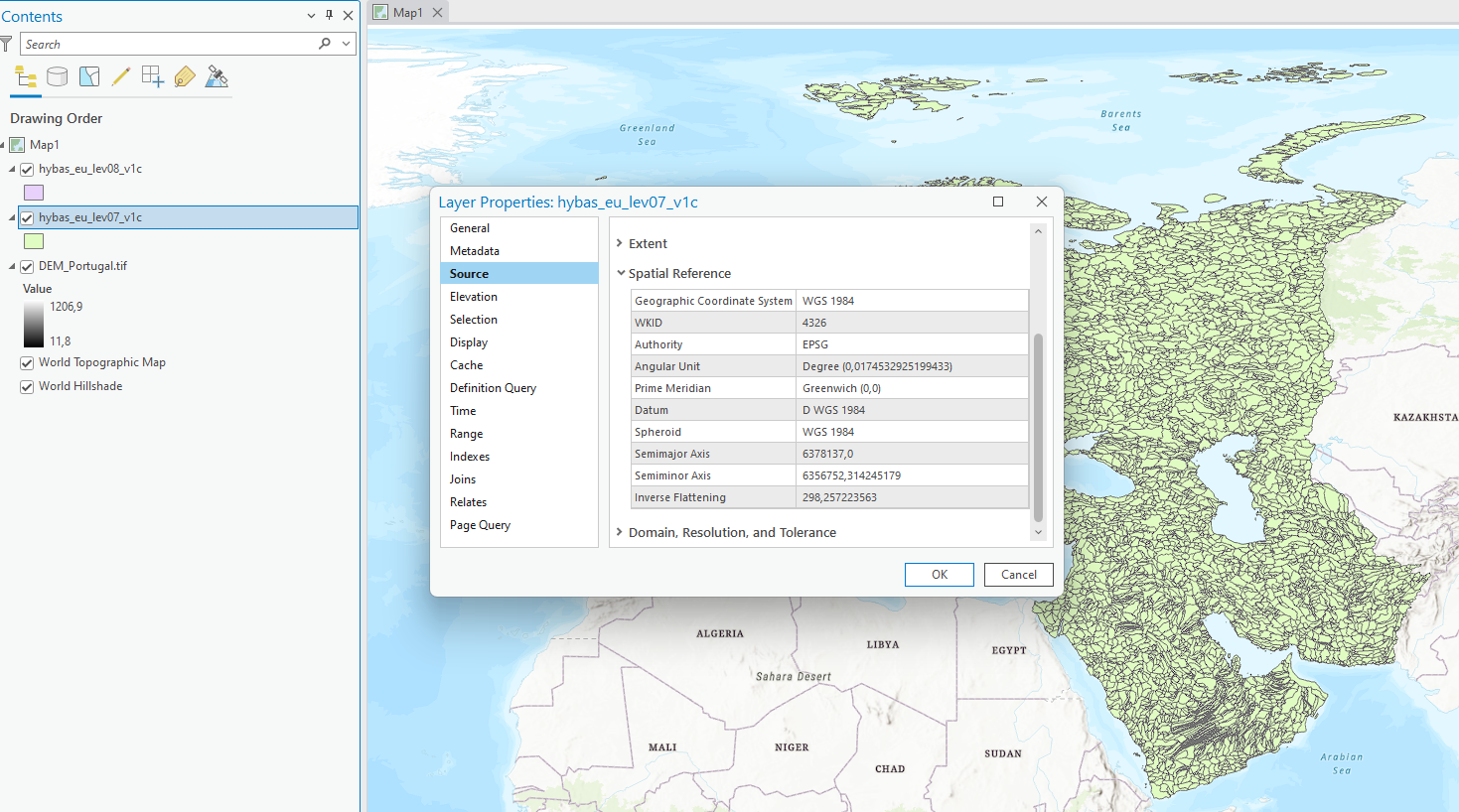 Please Help With Projection And Transformation Esri Community