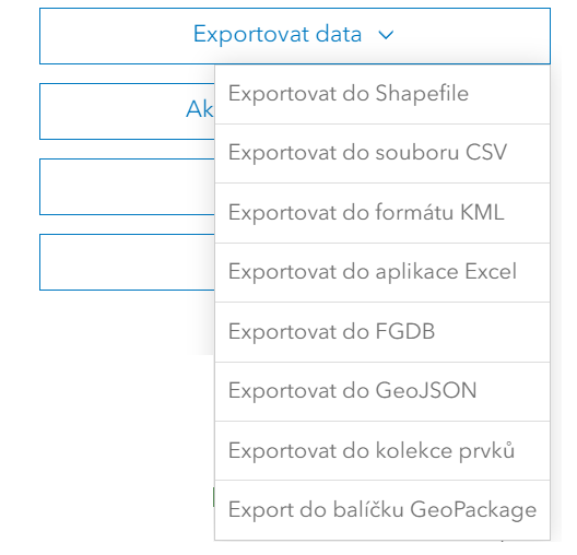 Hromadný export z ArcGIS Online pomocí ArcGIS API ... - Esri Community