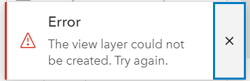 Why isn't Create View Layer working for some layer... - Esri Community