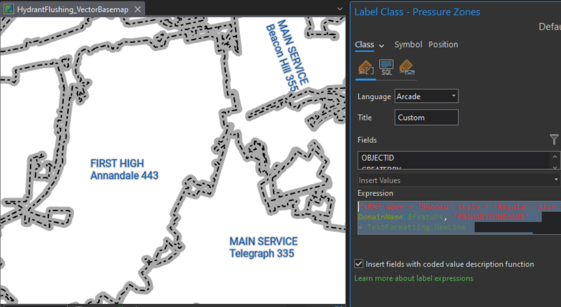 Arcade: How do I get part of a label to change col... - Esri Community