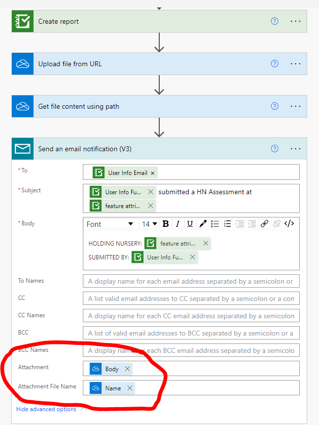 Survey123 Create Report action in Microsoft Power ... - Esri Community
