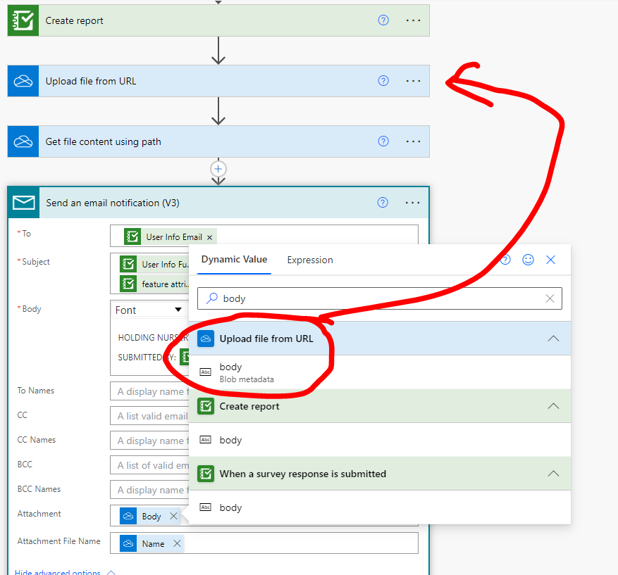 Survey123 Create Report action in Microsoft Power ... - Esri Community