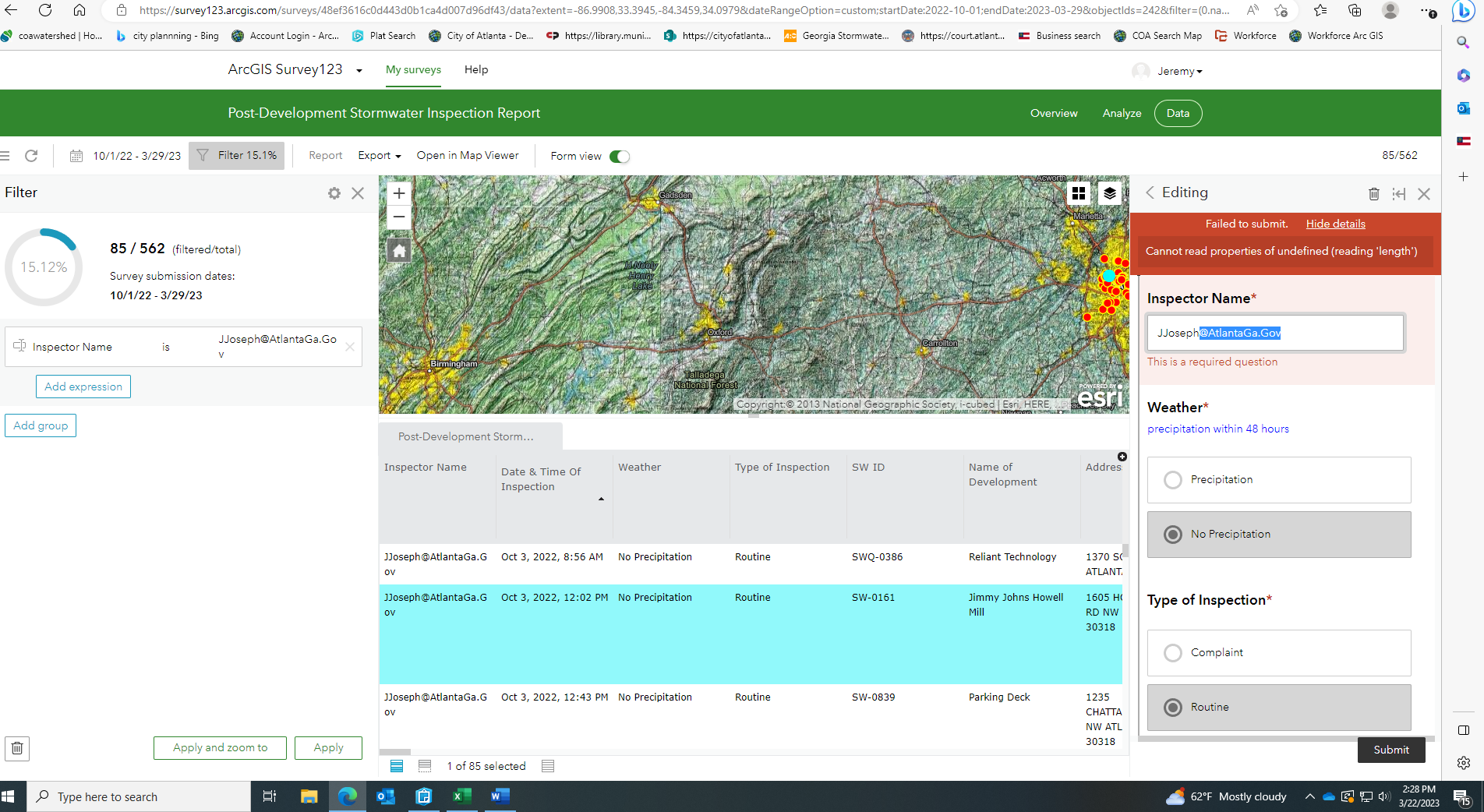 Text field gets overwritten when trying to edit a ... - Esri Community