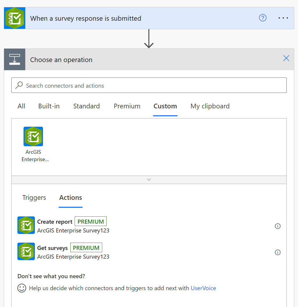 Solved: Power Automate: Using Survey123 Custom Connector w... - Esri Community
