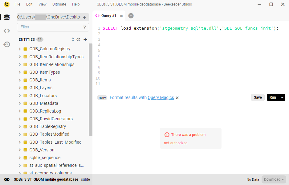 Solved: Load ST_GEOMETRY .dll extension into SQLite/mobile... - Esri Community