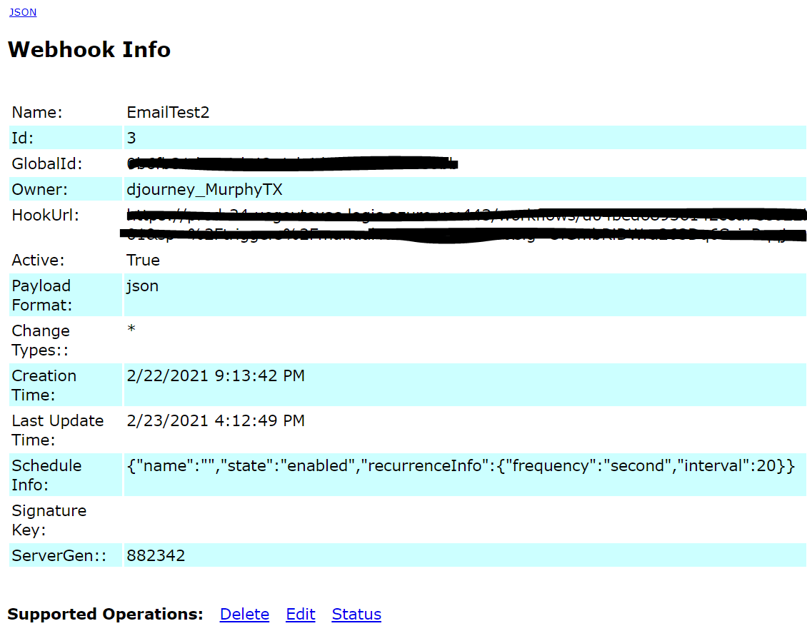 Esri Webhooks for ArcGIS Online - Payload schema f... - Esri Community