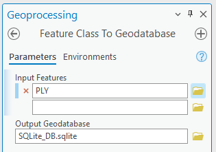 Red X beside geoprocessing parameters - Esri Community