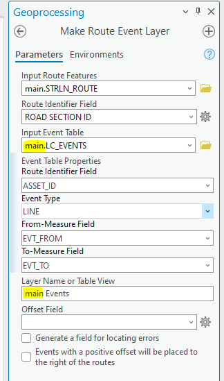 Make Route Event Layer — Output layer's default na... - Esri Community