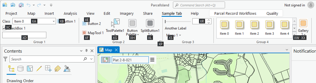 Ribbon customization with keytips - Esri Community