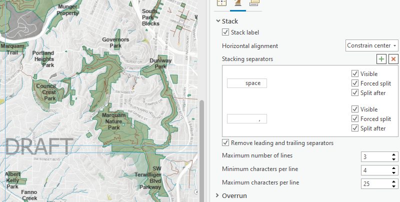 Solved: Alignment Labels in ArcGis Pro 2.1 - Esri Community