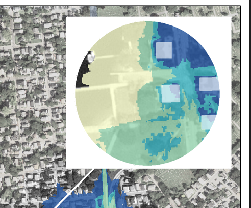 2nd Data frame background shows up while exporting... - Esri Community