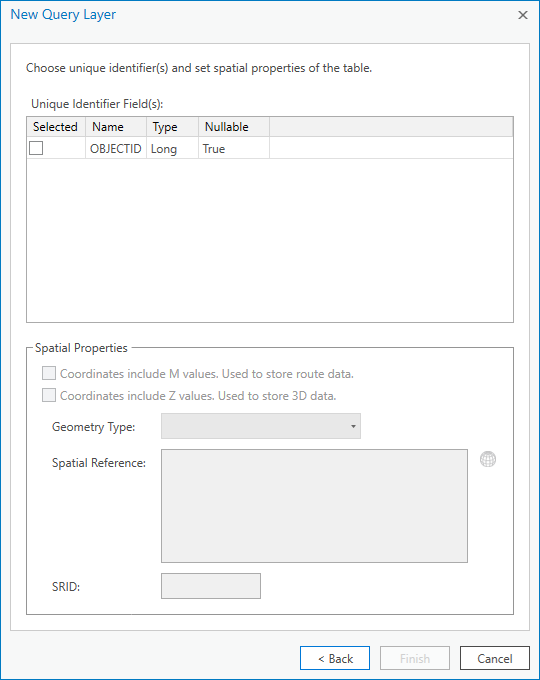 Easier query layer creation - Esri Community