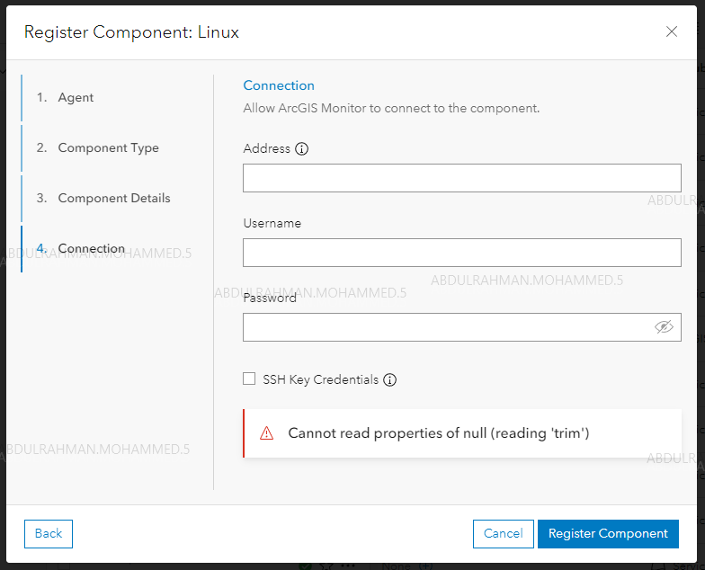 Linux host component registration - Esri Community