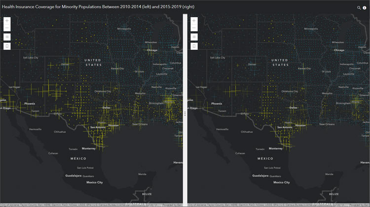 Mostly Mapping Map of the Week - Health Insurance ... - Esri Community