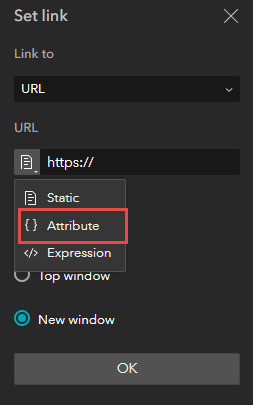 Dynamic Link Based on Bookmark - Esri Community