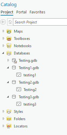 How to iterate multiple Gdb's and their Feature cl... - Esri Community