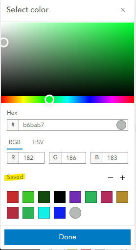Please add Color Palette back on arcgis Map Viewer... - Page 2 - Esri ...