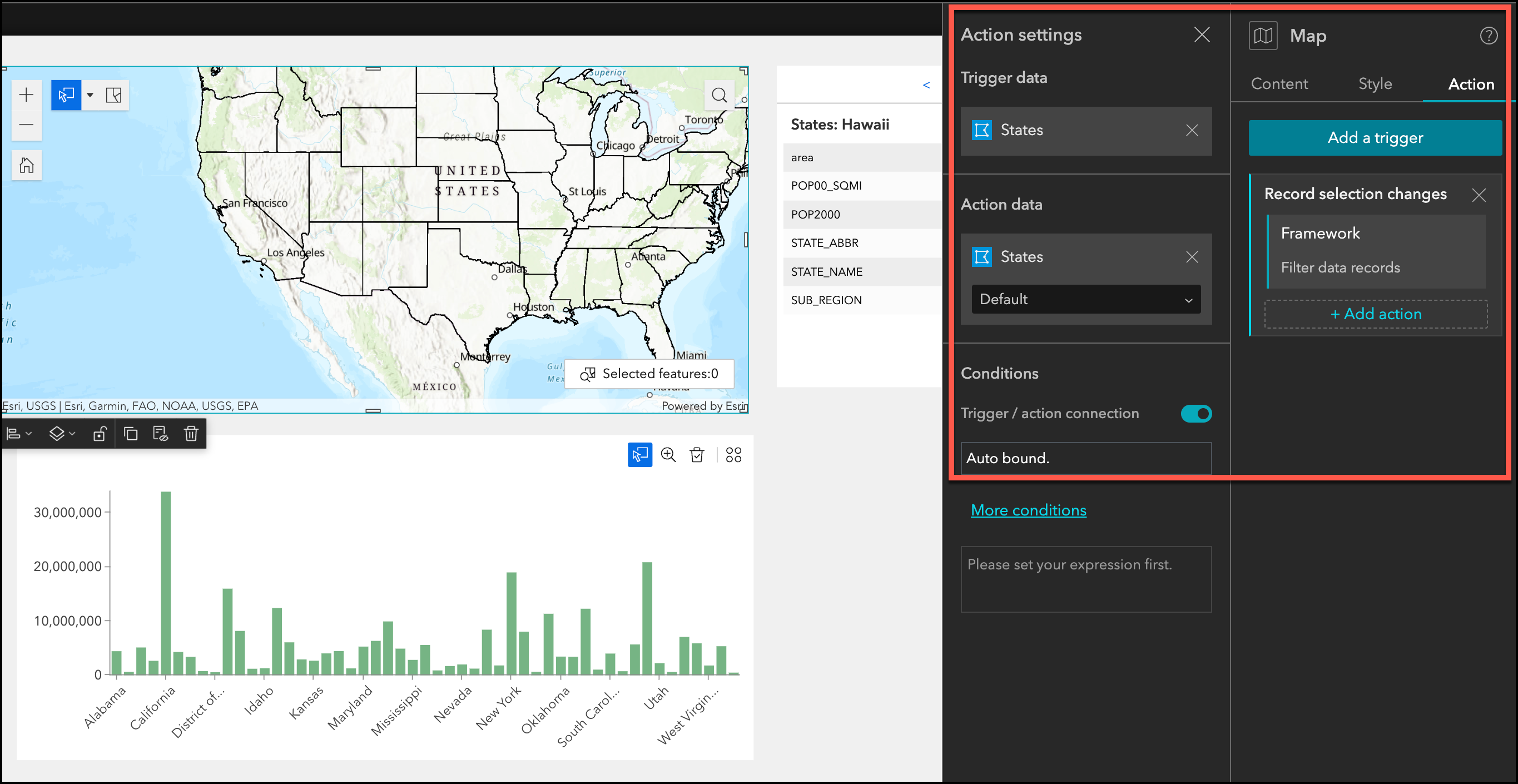 Charts data do not follow Map selections; what did... - Esri Community
