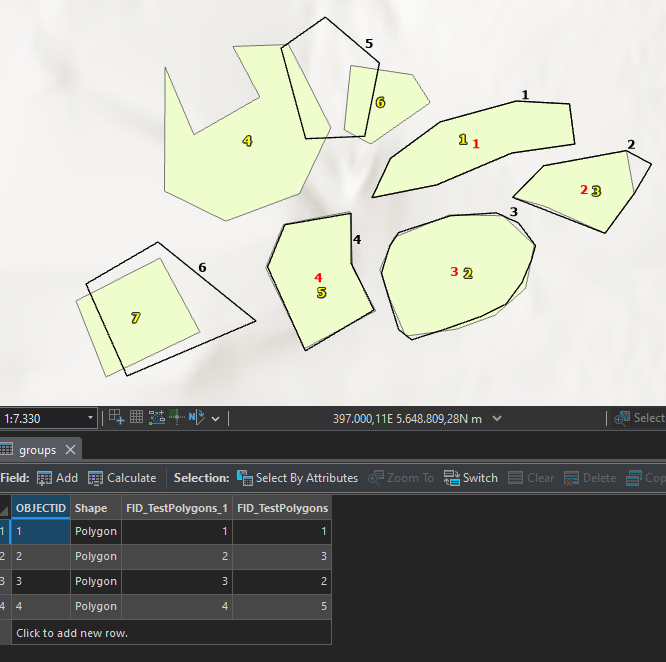 How to identify and group polygons highly overlapp... - Esri Community