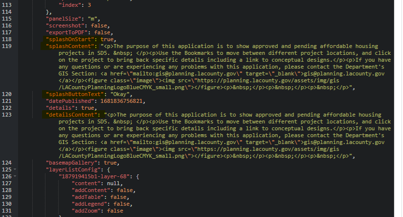 Solved: Introductory Panel in Nearby Instant App no longer... - Esri Community