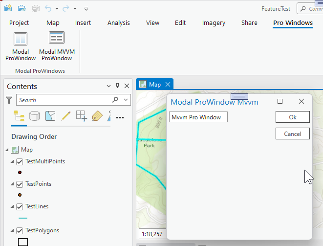 Solved: Open modal dialog and wait for user input - Esri Community