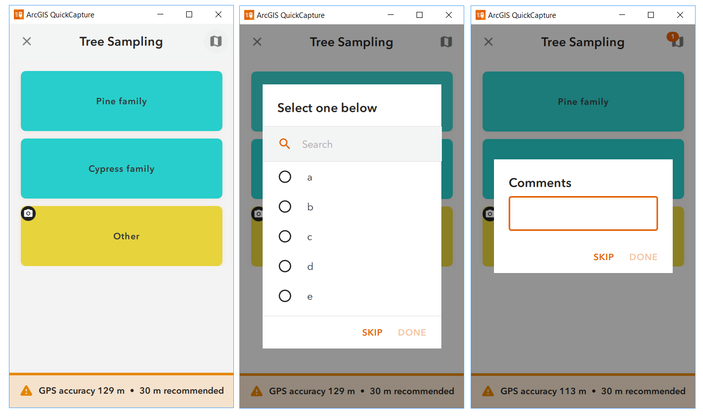 Solved: Tree sampling with QuickCapture - Esri Community