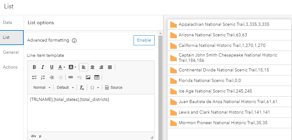 Dashboard list how to get a distinct list from a d... - Esri Community
