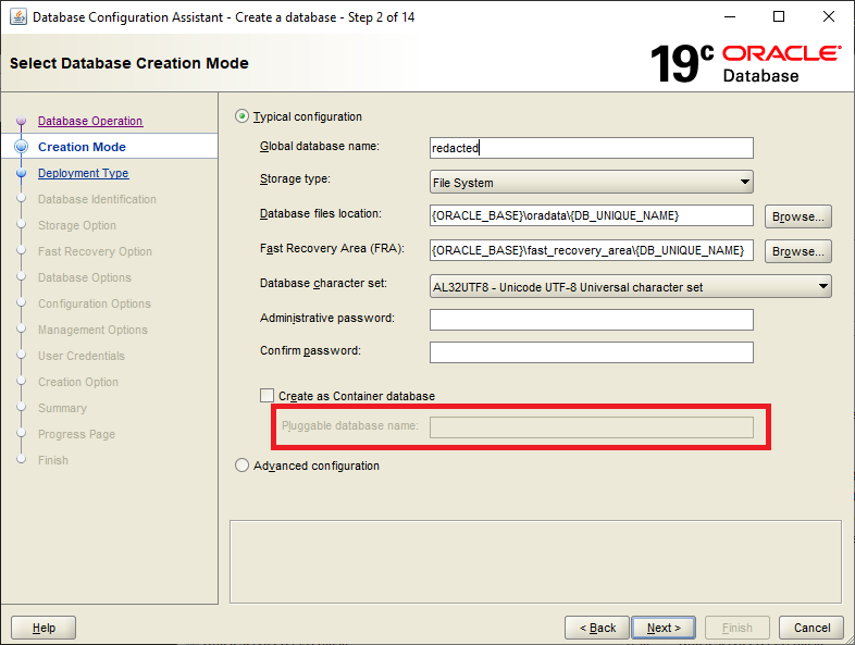 What is the pluggable database (PDB) called in an ... - Esri Community